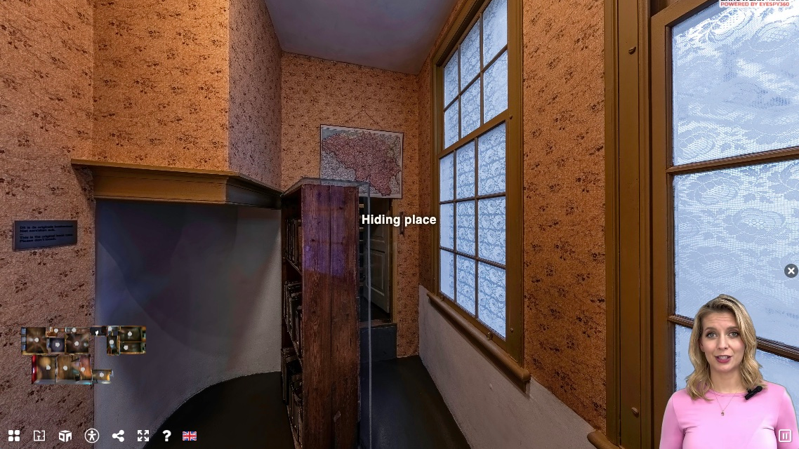 Anne Frank House launches 3D virtual tour with AI version of Rachel ...