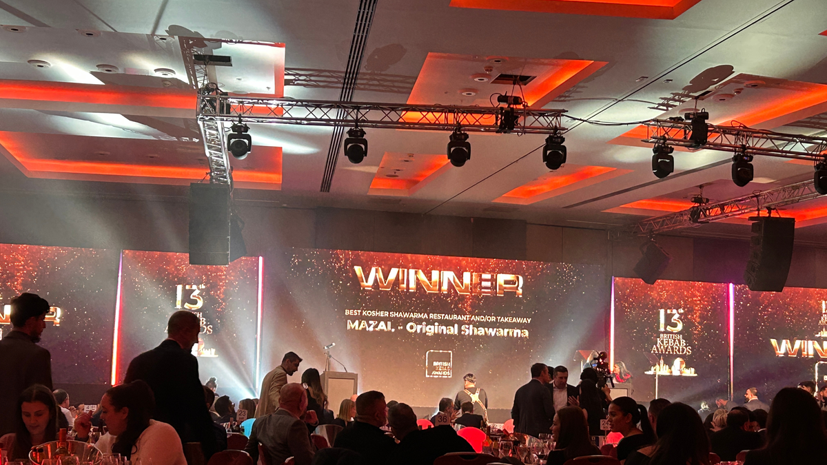Mazal skewers competition to win best kosher kebab award - The Jewish ...