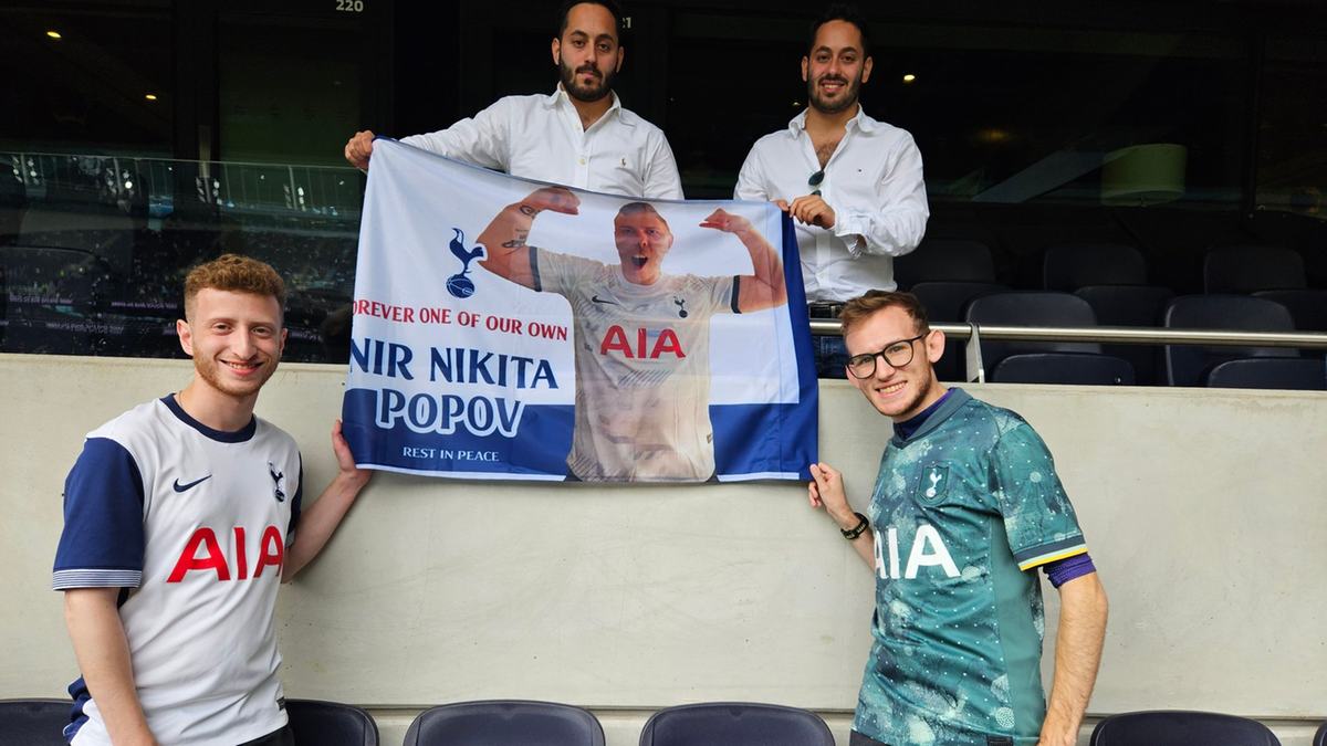 Spurs fans pay tribute to October 7 victim - The Jewish Chronicle - The ...