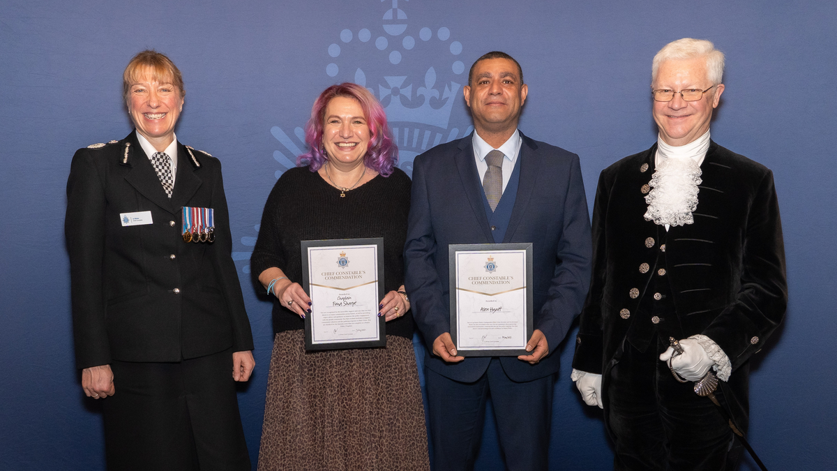 Top police award presented to Brighton & Hove community leader - The ...