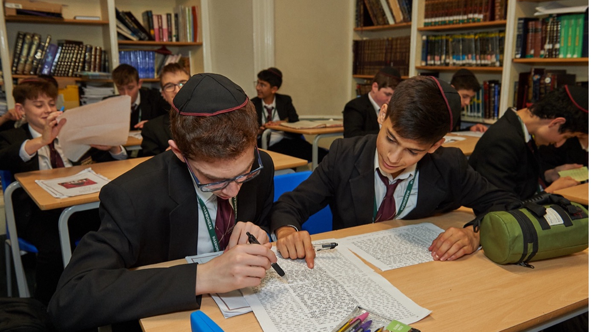 Hasmo Boys earn rave review for Jewish studies - The Jewish Chronicle ...