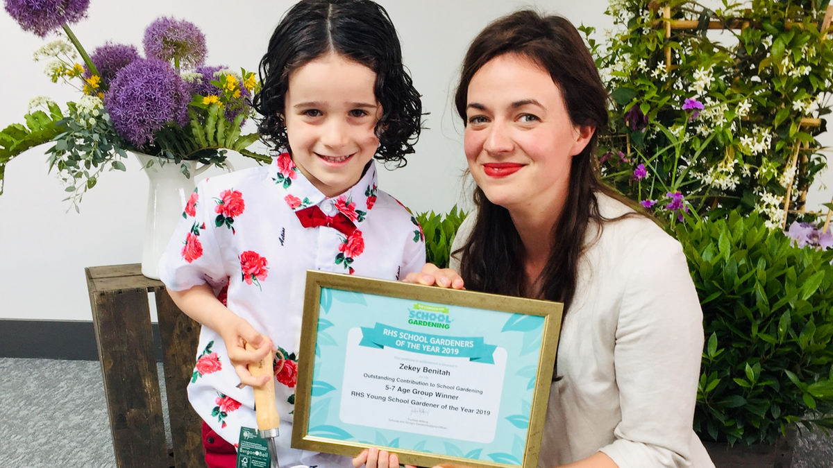 Nancy Reuben pupil crowned young gardener of the year - The Jewish ...