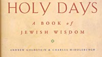 High and holy days - A book of Jewish wisdom - The Jewish Chronicle ...