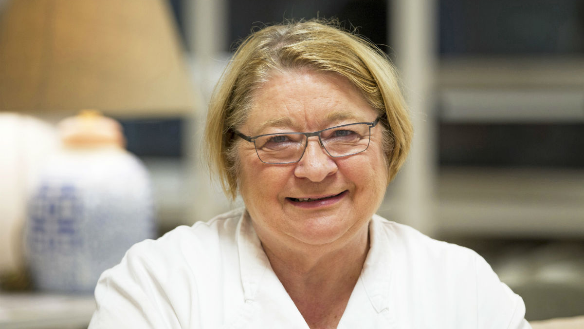 Rosemary Shrager, judge of the BBC's newest cookery show, is proud of ...