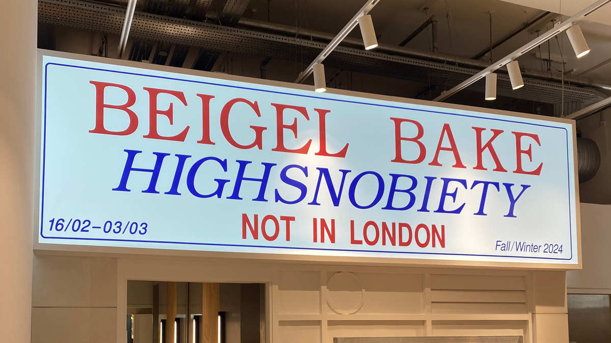 Beigel Bake launches luxury fashion range in Selfridges - The Jewish ...