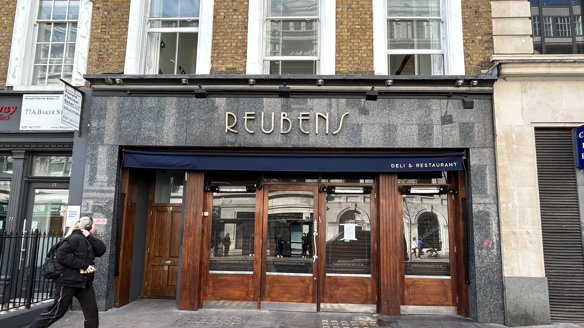 Reubens to reopen – with a milky sibling - The Jewish Chronicle - The ...
