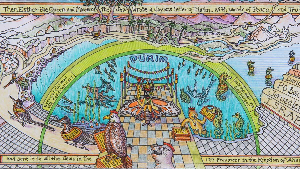 Purim project: Book of Esther reimagined by artists around the world ...