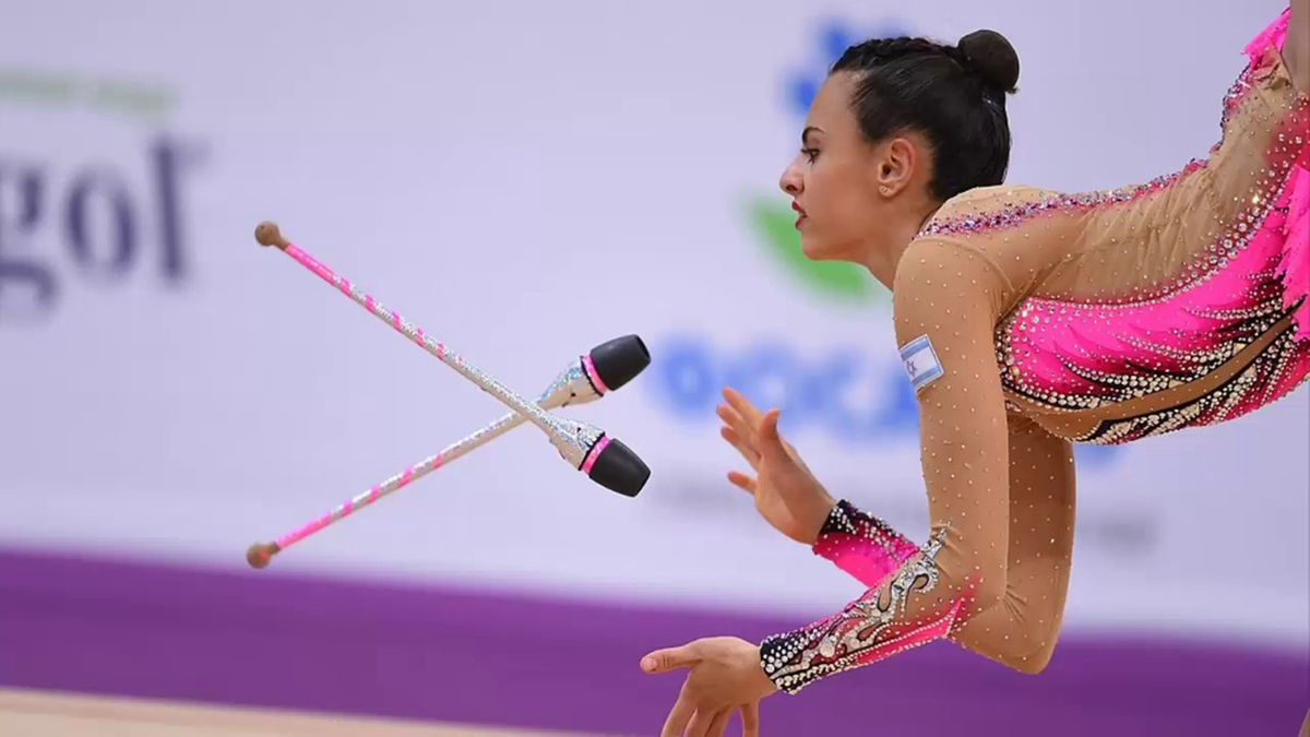 Ashram wins three medals at World Rhythmic Gymnastics Championships ...