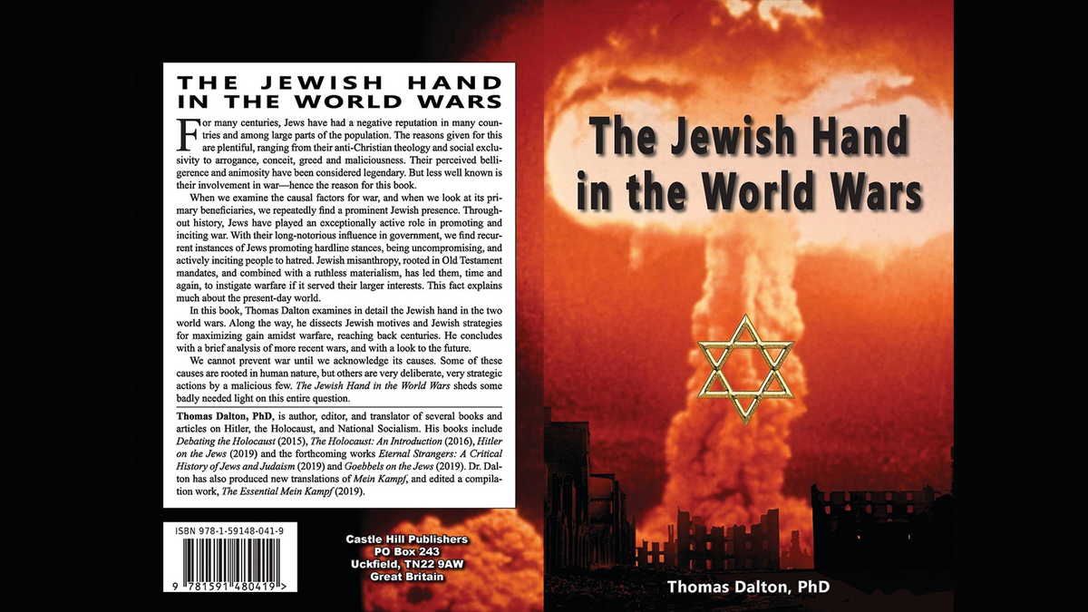 Amazon stops selling Hitler-defending author's book that says Jews play ...