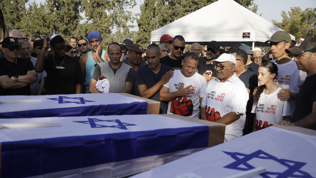 Hamas terror: British mother Lianne Sharabi buried in Israel with ...