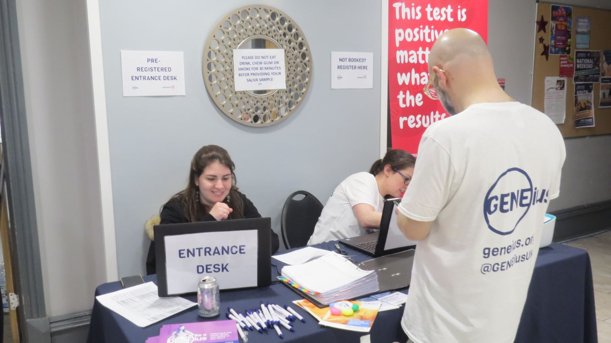 Genetic testing moves from school to campus for the first time - The ...
