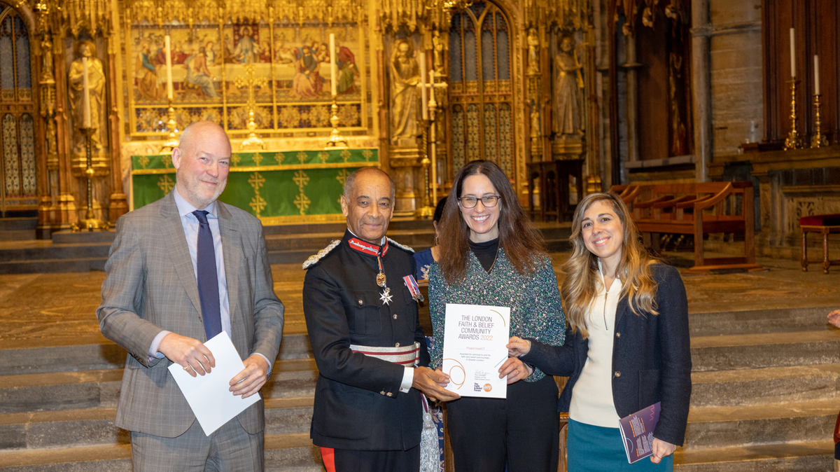 Jewish charities honoured at annual London faith awards - The Jewish ...