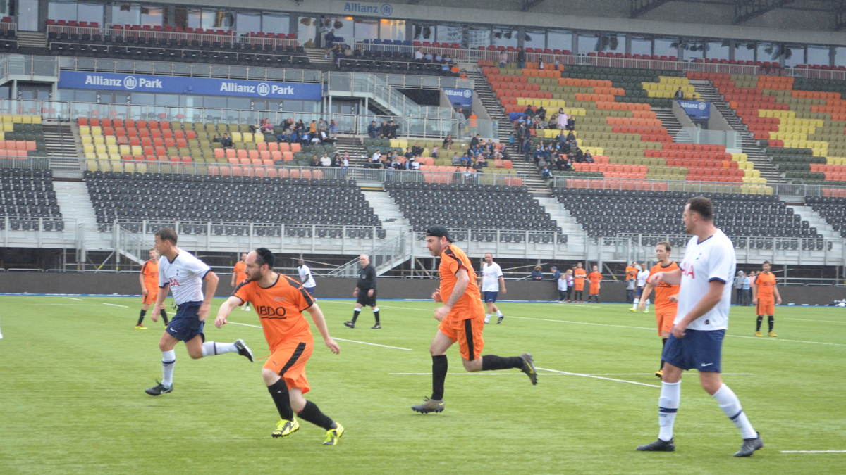 Rabbis earn their Spurs, despite defeat to legends team - The Jewish ...