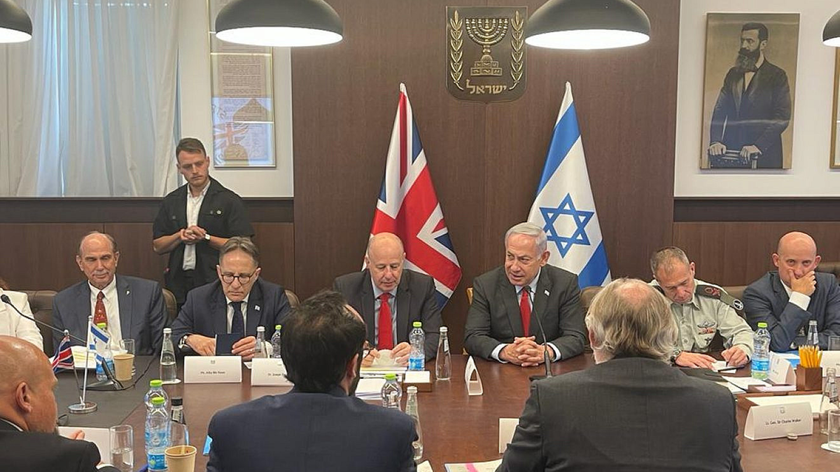 Israel, Britain hold first national security dialogue - The Jewish ...
