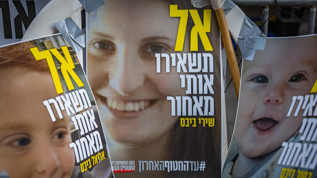 Bibas family to hold private funeral for slain hostages Shiri, Ariel ...