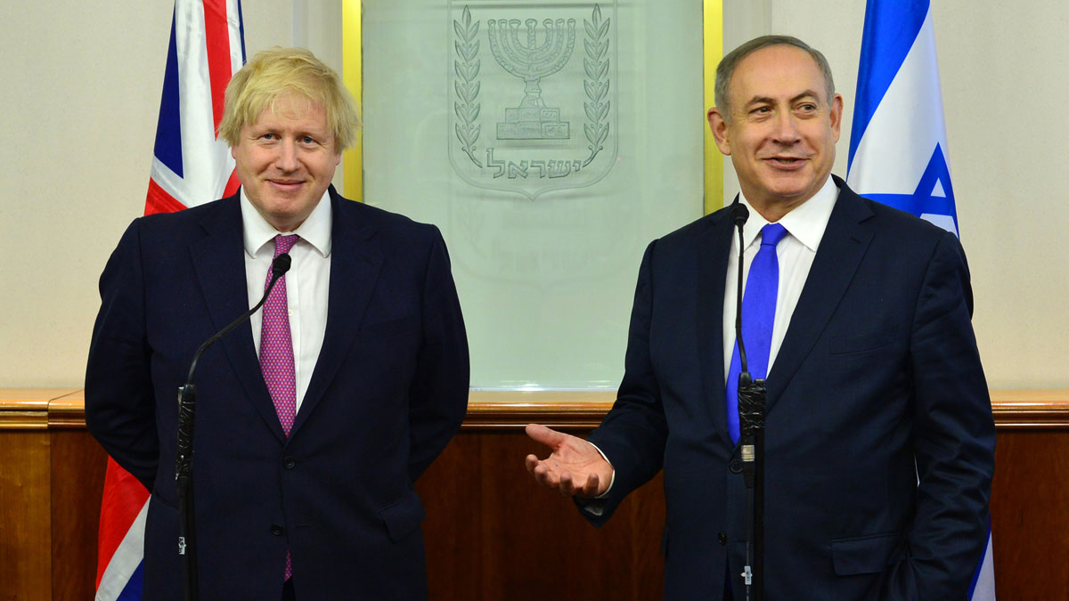 Boris Johnson focuses on trade and peace for Israel visit - The Jewish ...