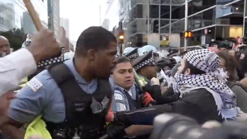 Call to ‘bring the war home’ as Gaza protesters storm police lines near ...