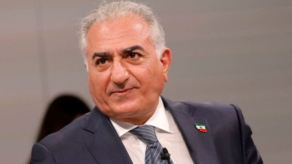 Exiled son of the Shah becomes most senior Iranian figure to visit ...