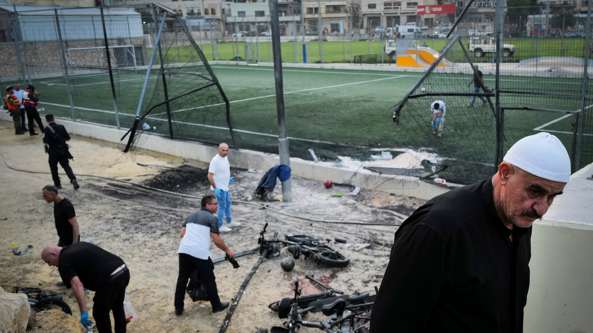 Hezbollah rocket kills 11 Druze children playing football in Golan ...