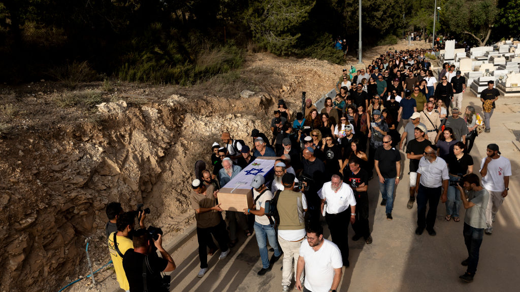 Hundreds turn out to mourn Shani Louk at emotional funeral service ...