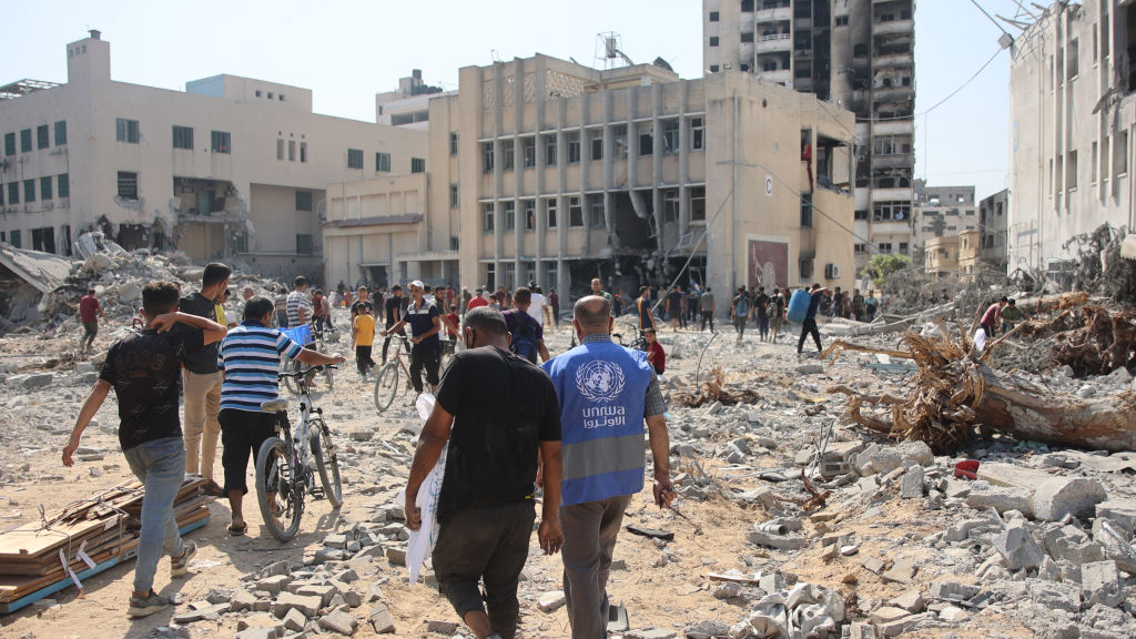 IDF finds Hamas infrastructure within UNRWA HQ in Gaza - The Jewish ...