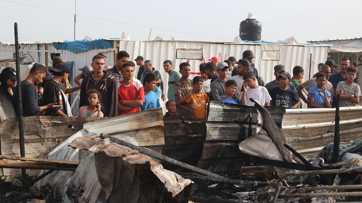 Israel says shrapnel from Rafah strike led to fuel tank fire that ...