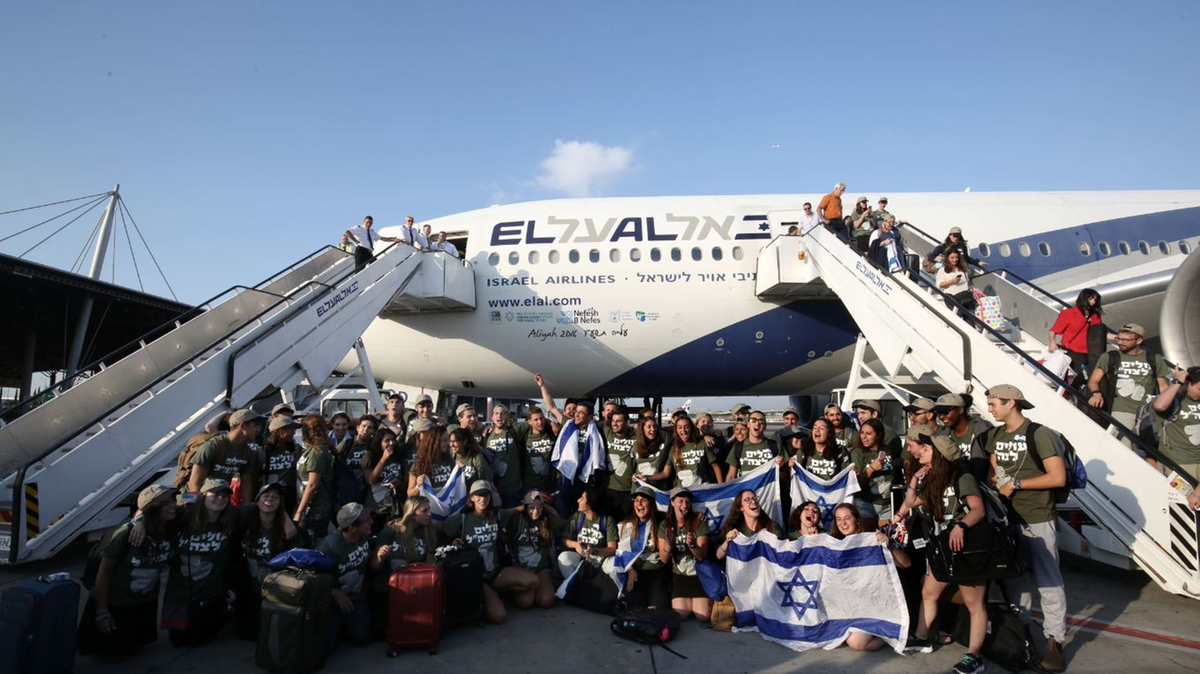 Less than 40 per cent of people who made aliyah last year were ...