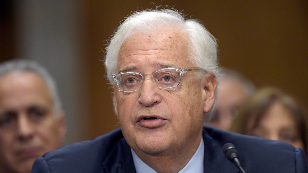 Protesters cause storm at David Friedman’s ambassador hearing - The ...