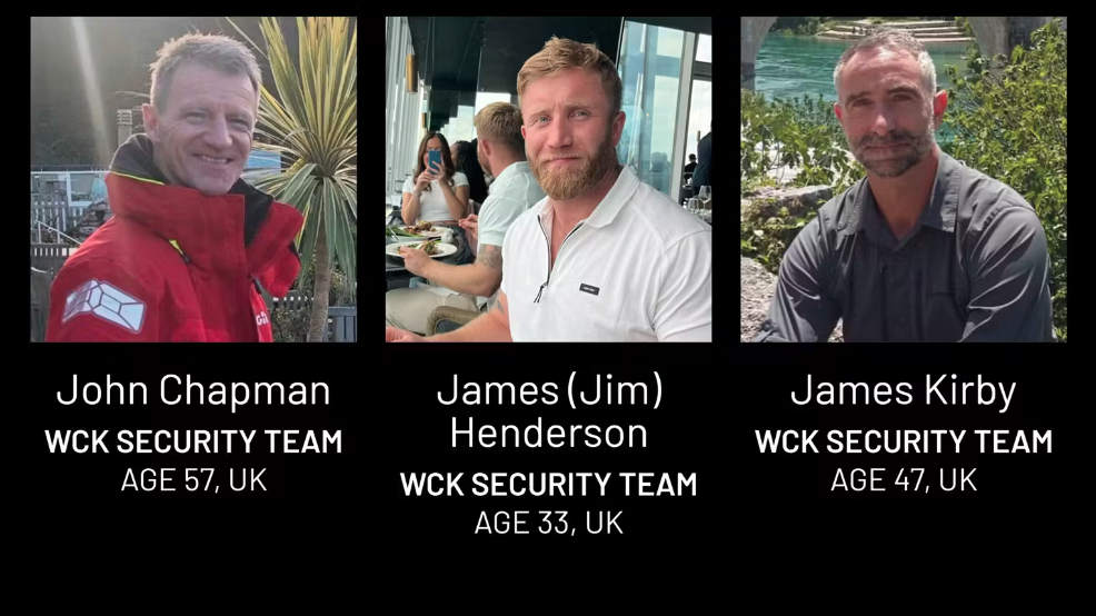 Who were the aid workers killed in World Central Kitchen Strike? - The ...