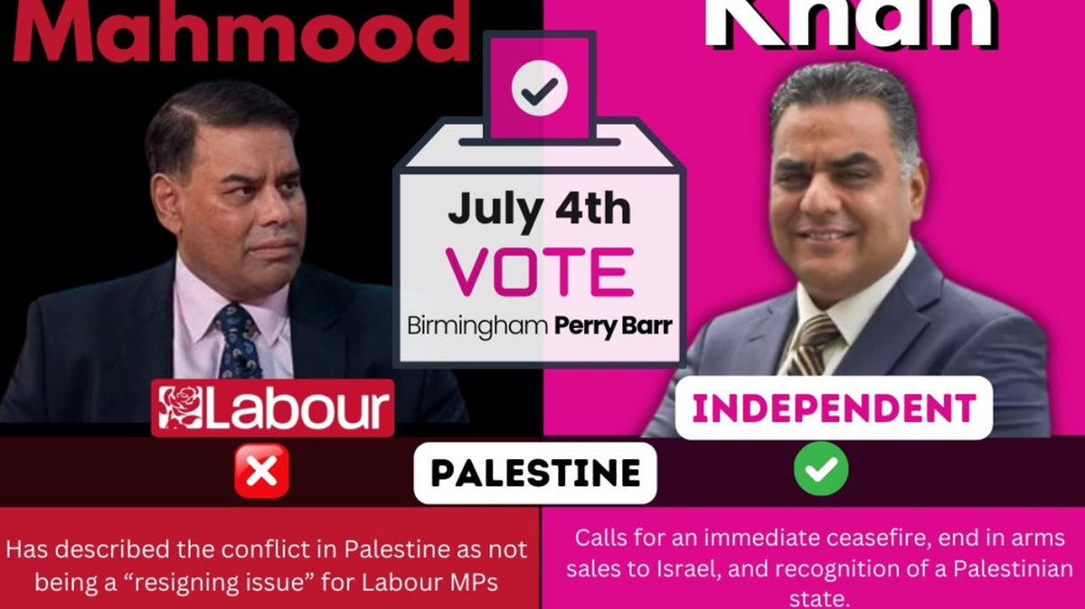 Birmingham Perry Bar election winner questioned Hamas war crimes on ...