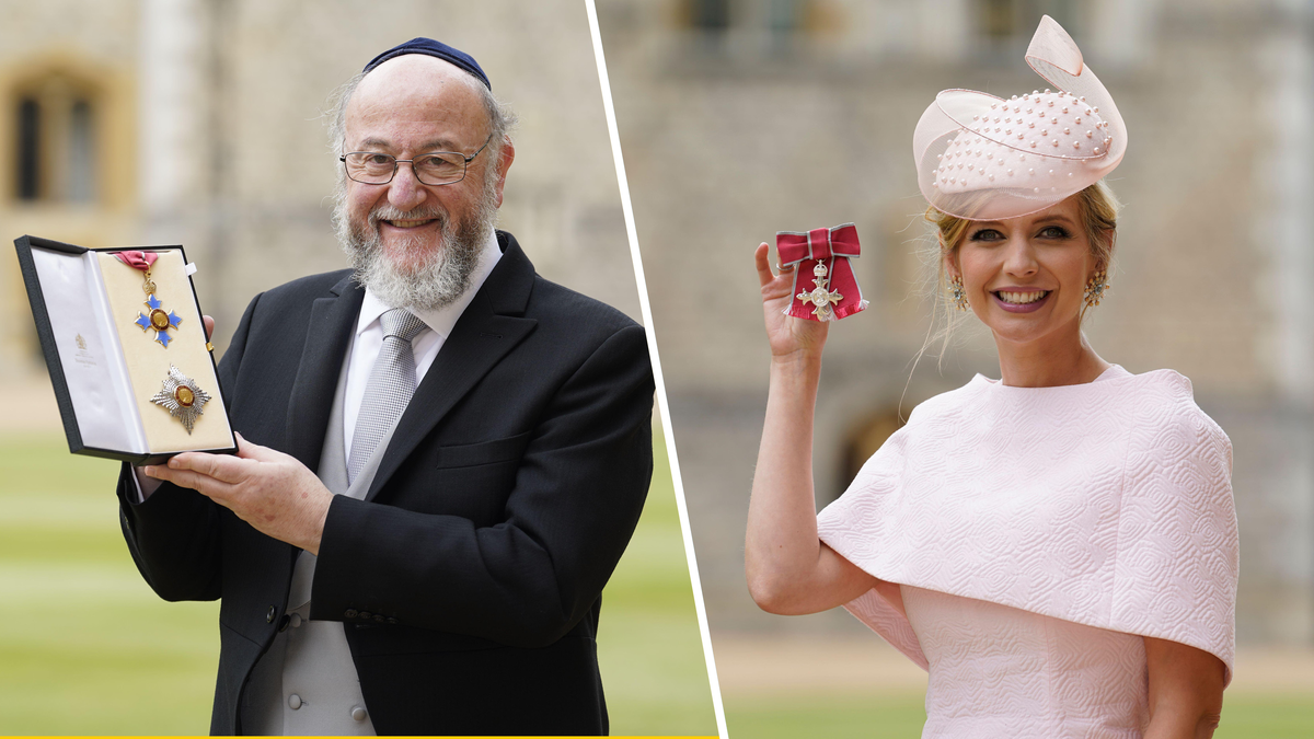 Chief Rabbi Ephraim Mirvis receives knighthood in special ceremony at ...