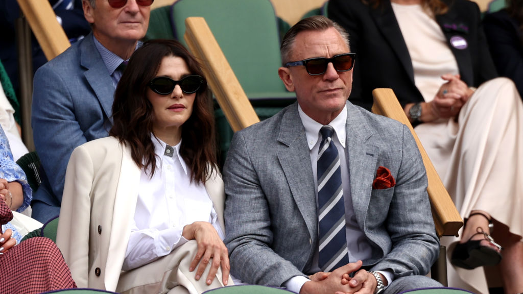 Rachel Weisz spotted at Wimbledon with husband Daniel Craig - The ...