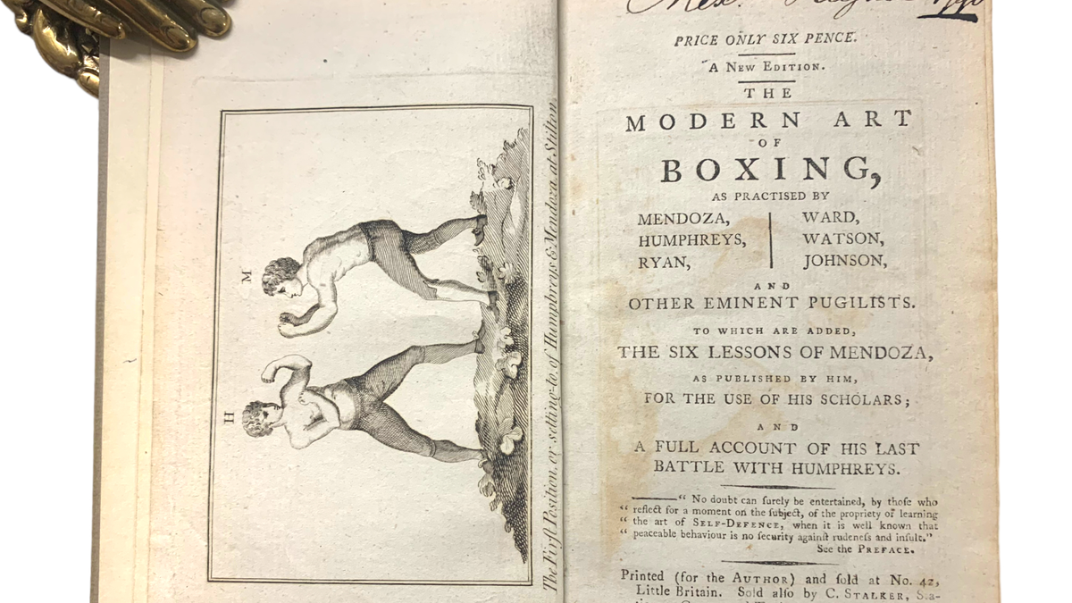 Rare Daniel Mendoza autobiography fetches £10,000 at auction - The ...