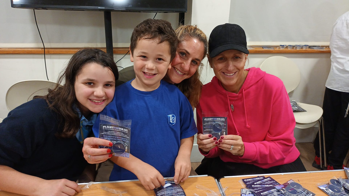 Thousands of British Jews to light blue candles for Shabbat in ...