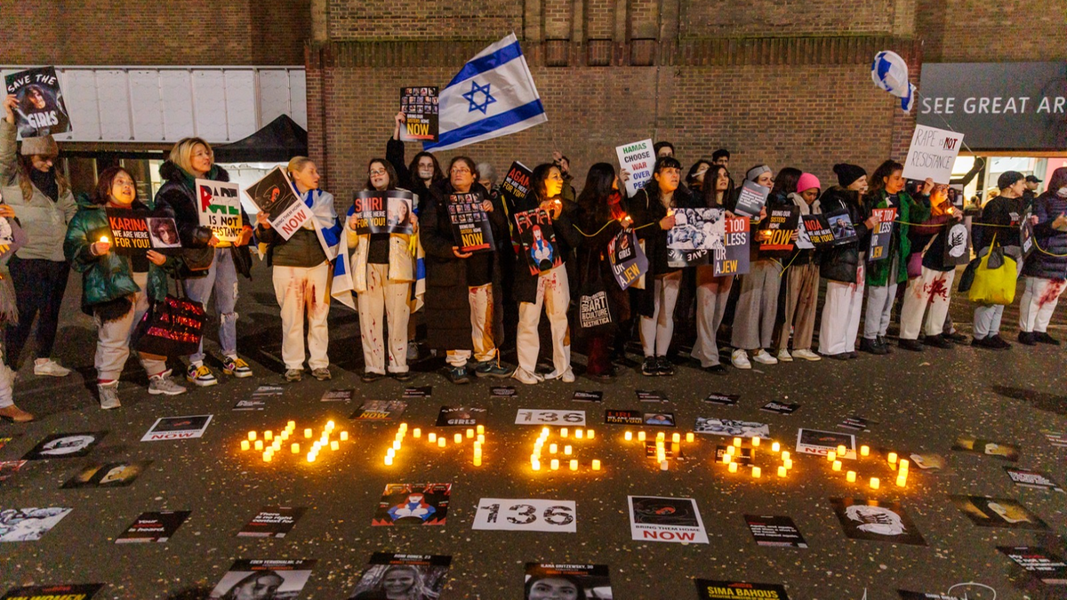 Protesters demand solidarity for raped Israeli women at feminist art ...
