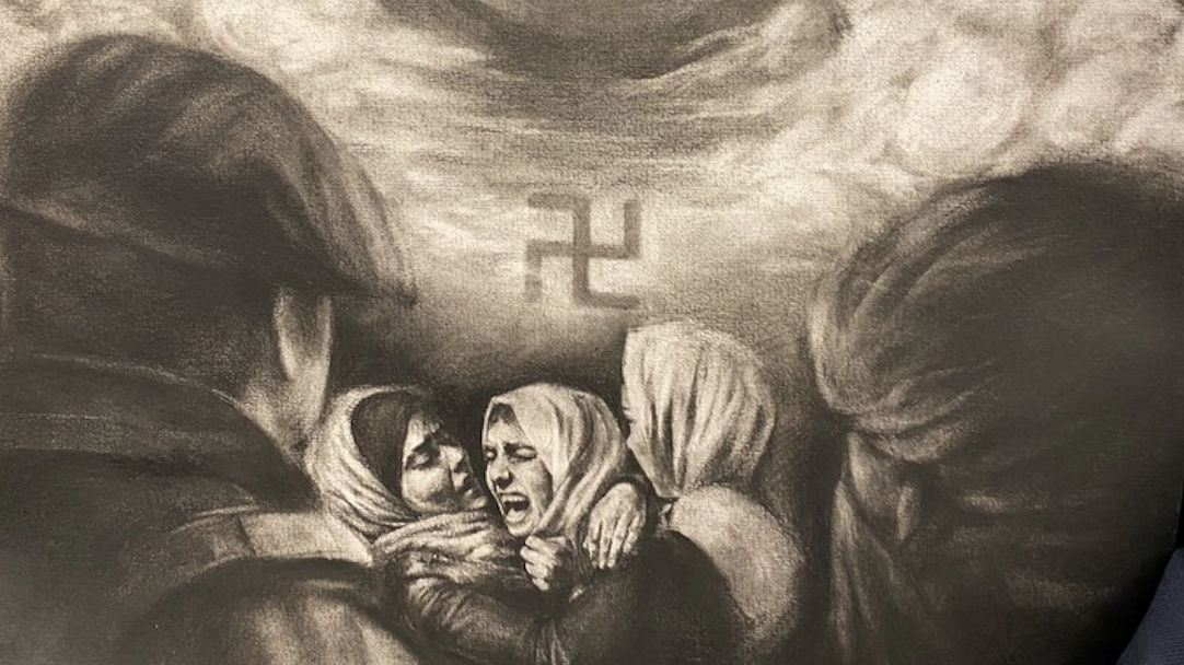 Royal Academy criticised over artworks featuring murderous Jewish pilot ...