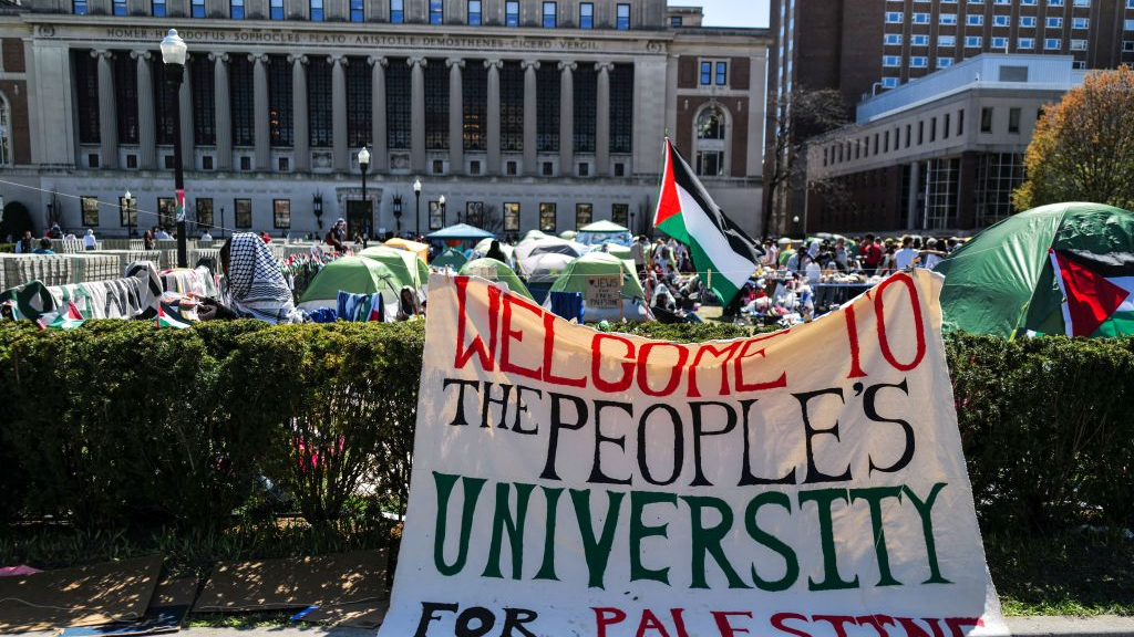 Columbia cancels main graduation ceremony after campus protests - The ...