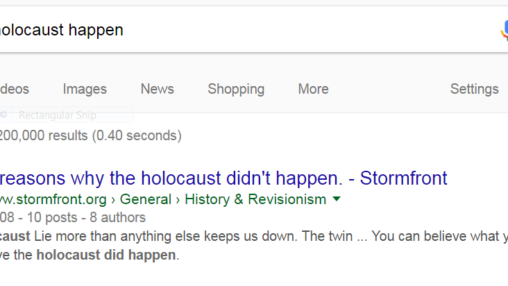 Jewish museum hits out at Google over Holocaust search result - The ...