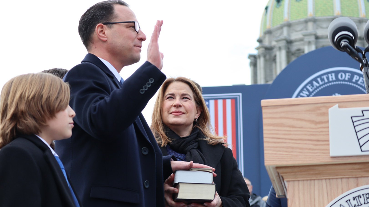 Pennsylvania’s new governor Josh Shapiro sworn in on Hebrew Bible - The ...