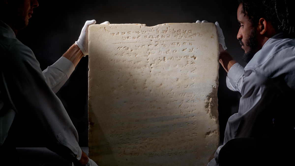 Oldest surviving tablet of the Ten Commandments sells for almost £4m ...