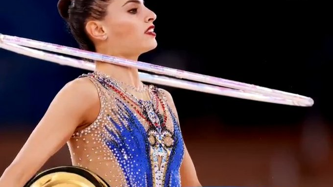 Rhythmic gymnast becomes Israel's first woman Olympic gold medallist ...