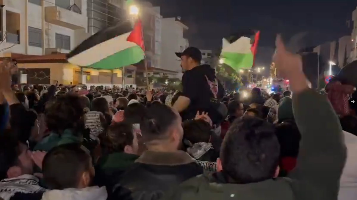 Riots outside Israel’s embassy in Jordan as relations cool with Arab ...