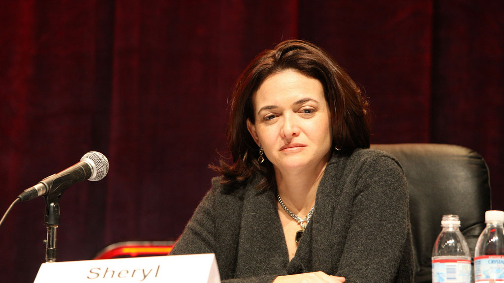 Sheryl Sandberg praises Facebook founder Mark Zuckerberg for support ...