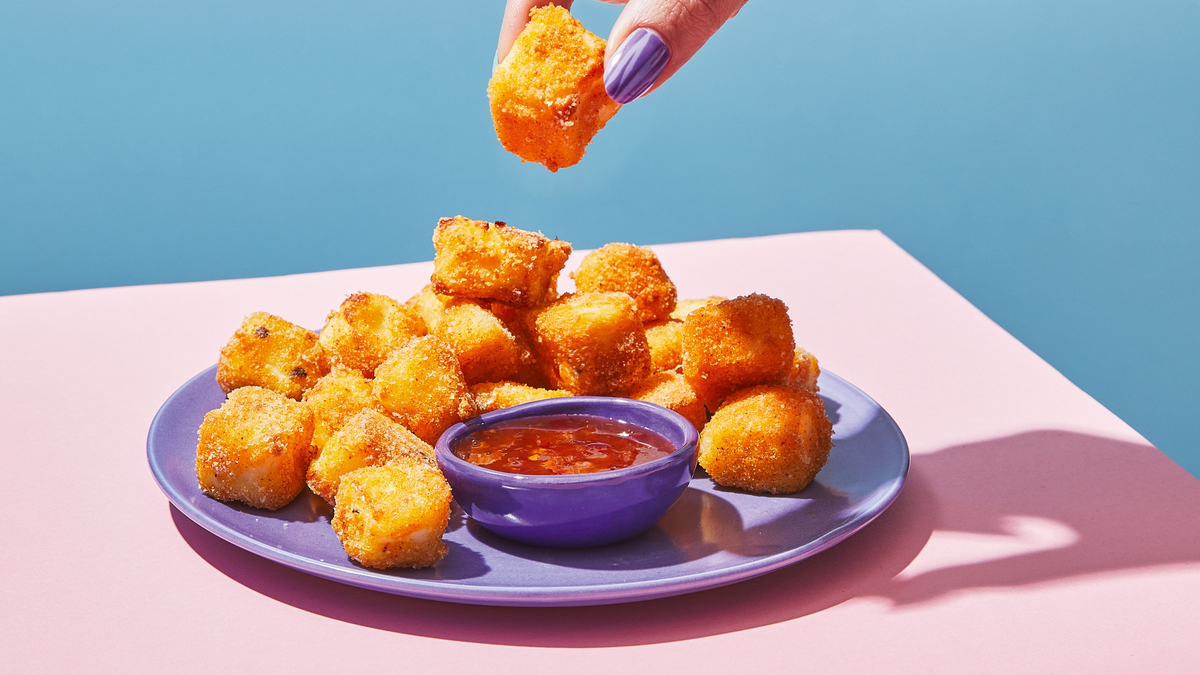 Air fryer halloumi popcorn - The Jewish Chronicle - The Jewish Chronicle