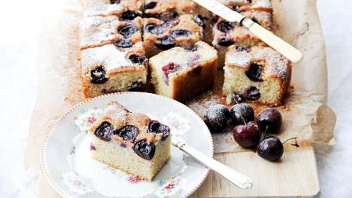 English cherry almond tray-bake - The Jewish Chronicle - The Jewish ...