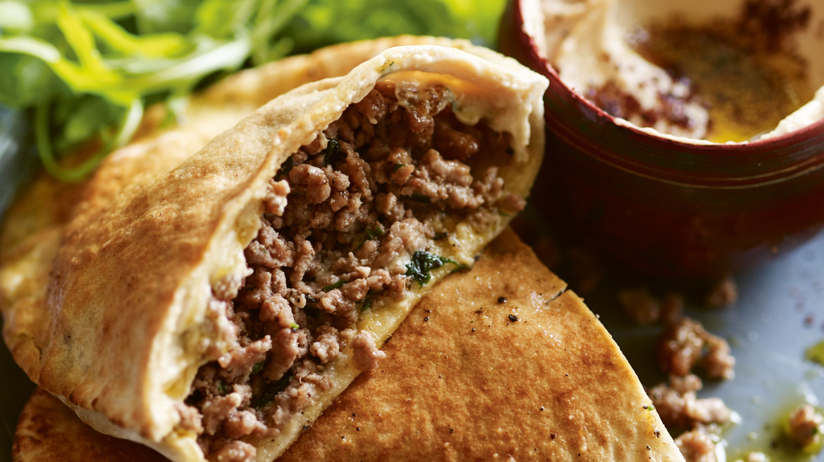 Lamb and hummus pita pockets - The Jewish Chronicle - The Jewish Chronicle