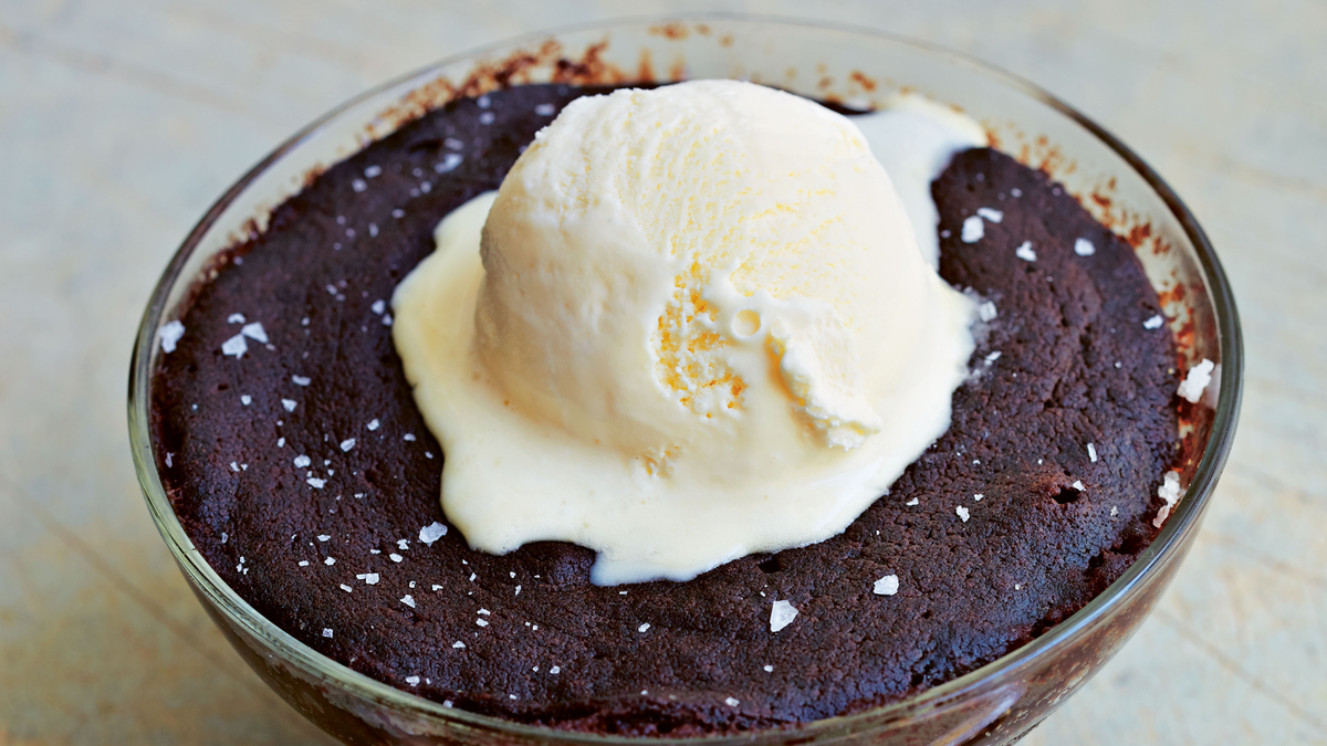 Peanut butter melt-in-the-middle chocolate pudding - The Jewish ...