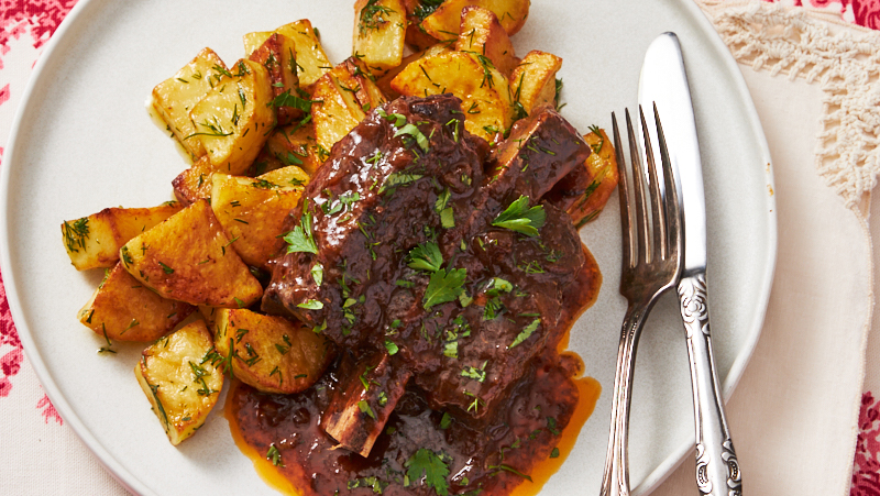 Pomegranate and red wine–braised short ribs - The Jewish Chronicle ...