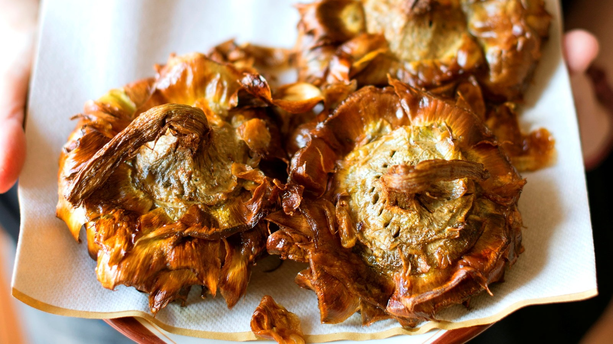 Silvia Nacamulli's recipe for Jewish-Style fried artichokes that are ...
