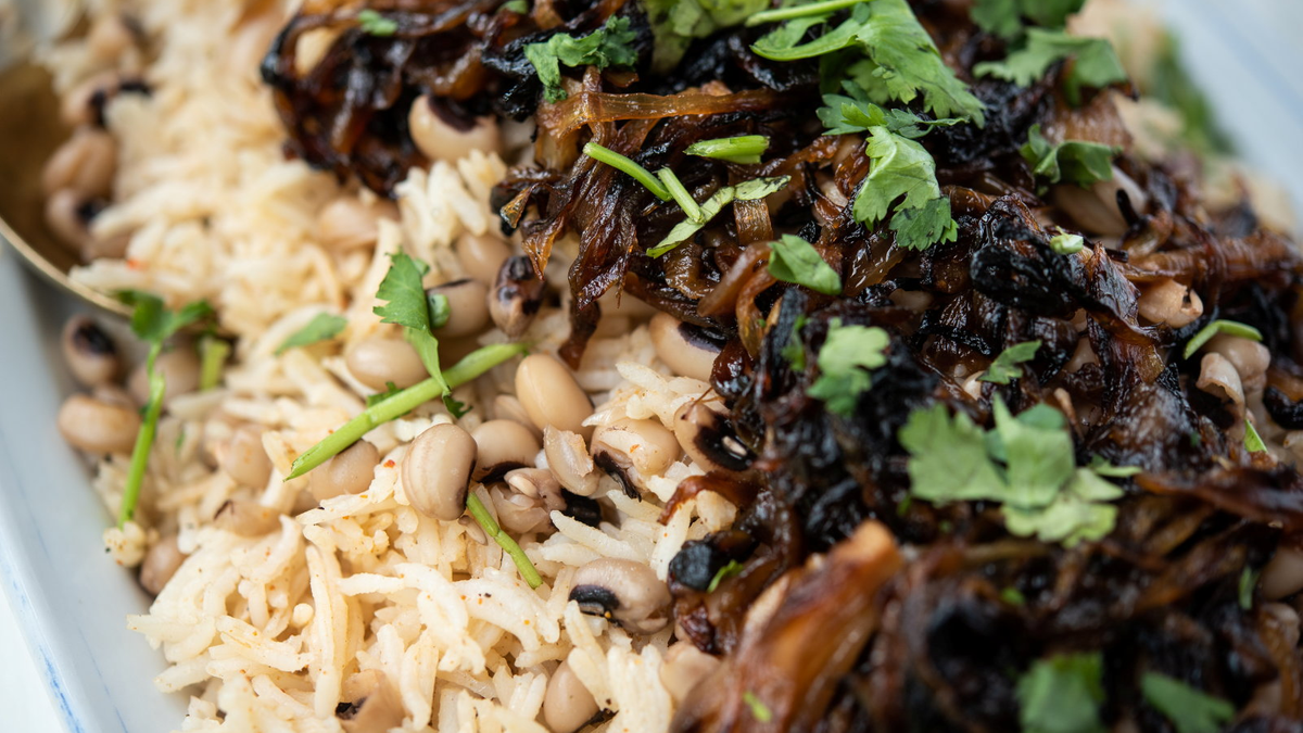 Recipe: Mejadra with black-eyed peas - The Jewish Chronicle - The ...